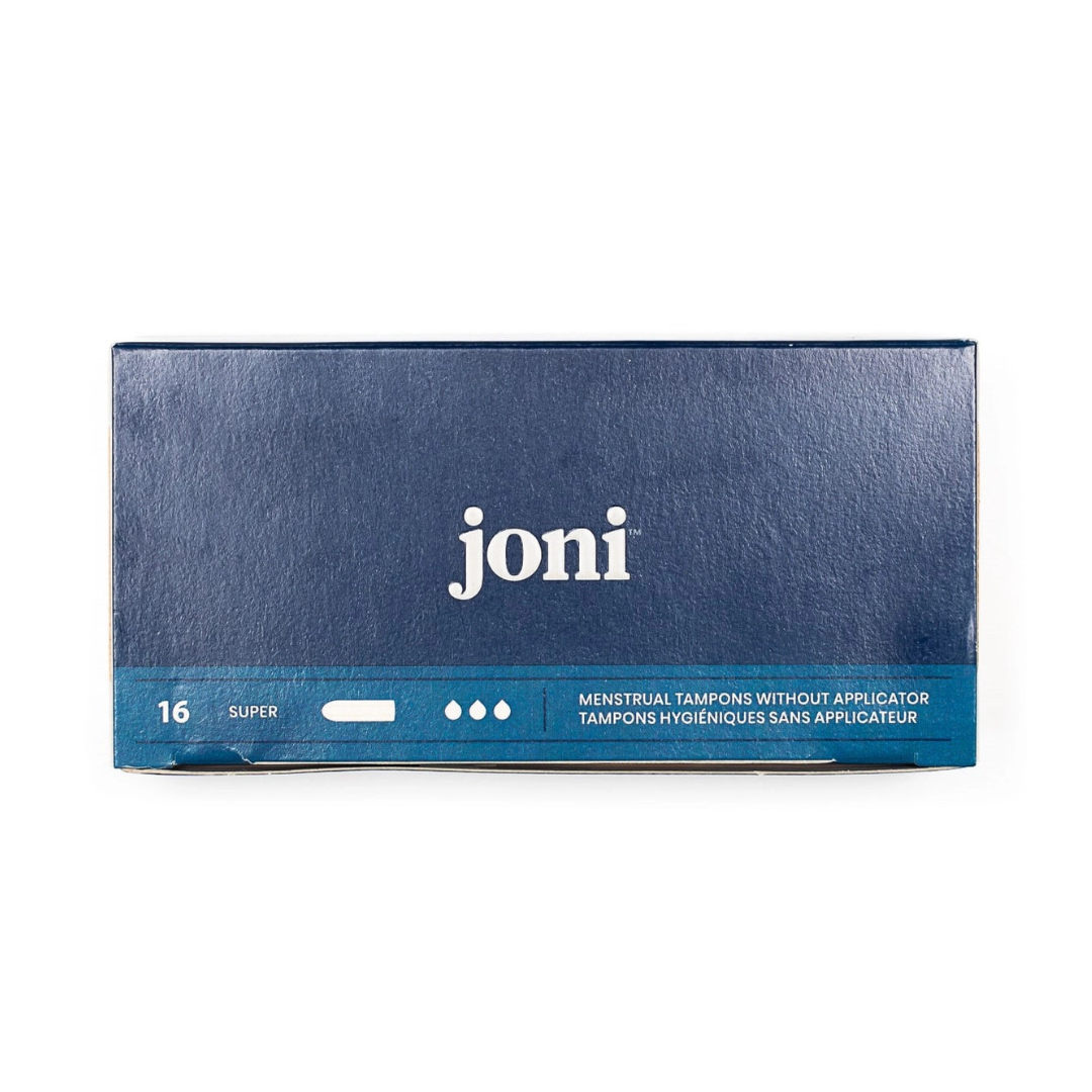 Joni Super Organic Cotton Tampons – Pretty Grit